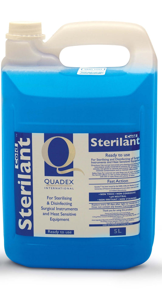 QX Cold Sterilant 5L – The First Aid Shop